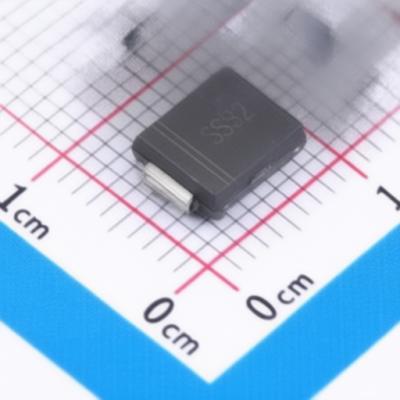 China 3 Amp Surface Mounted Schottky Rectifier Doeshare SS32 with Solder Plated and Solderable Terminals for sale