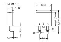 China Polarity Protection and Free Wheeling Applications Using DIOTEC SK2060CD2 SMD Schottky Barrier Diode for sale