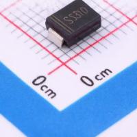 China Surface Mount Schottky Rectifier ElecSuper SS310 with Built In Strain Relief and Color Band Polarity for sale