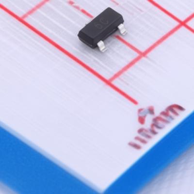 China NPN transistor ElecSuper BC817-40 in SOT-23 package with 45V collector emitter voltage and 300mW power rating for sale