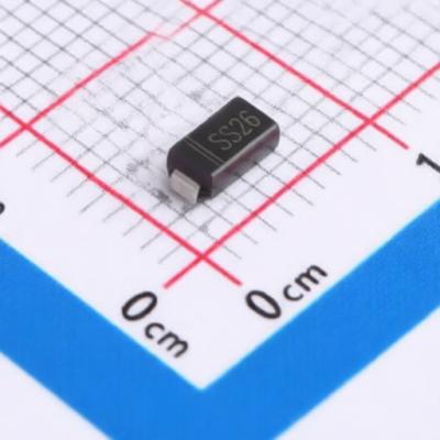 China Schottky Barrier Rectifiers ElecSuper SS26 2A 20 to 200V for High Temperature Soldering Applications for sale