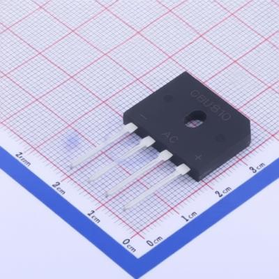 China single phase bridge rectifiers featuring FUXINSEMI GBU810 for electronic circuit board applications for sale