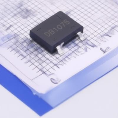 China Surface mount bridge rectifier FUXINSEMI DB107S miniature glass passivated single phase 1A 1000V PRV for sale