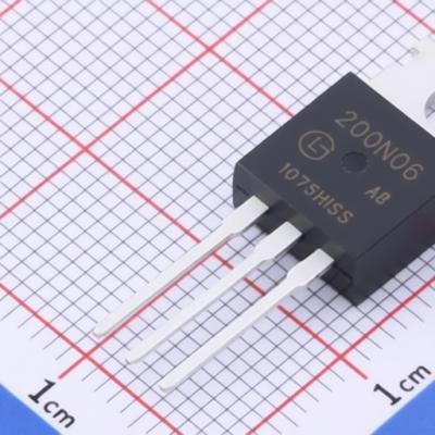 China Low Gate Charge Power MOSFET GL GL200N06A8 with Fast Switching and Single Pulse Avalanche Energy Test for sale