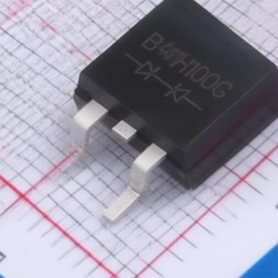 China Surface mount device assembly component FUXINSEMI MBRB41H100CTT4G-FS featuring detailed reflow soldering thermal profiles for sale
