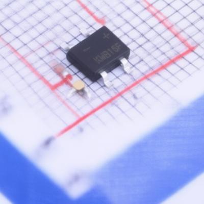 China Surface Mount Bridge Rectifier FUXINSEMI KMB16F with Molded Plastic Case and Solder Plated Terminals for sale