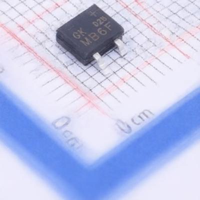 China AC to DC conversion device GOODWORK MB6F GKD single phase surface mount bridge rectifier for circuits for sale
