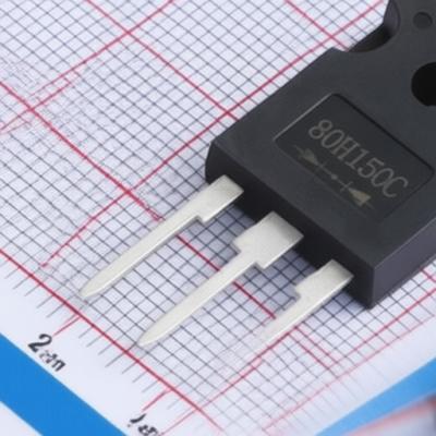 China schottky rectifier 80 amp 150 volt with molded plastic body and surge current capability FUXINSEMI FS80H150C for sale