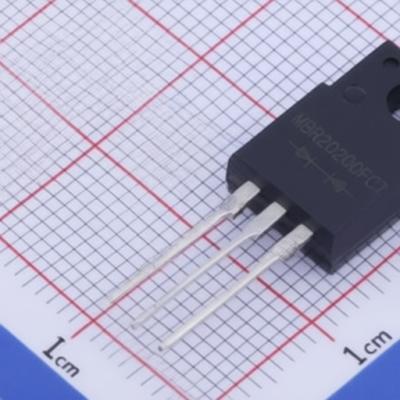 China Lead Free 20A Schottky Rectifier FUXINSEMI MBR20200FCT with Solderable Lead Material per MIL STD 202 for sale