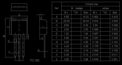 China High voltage 800V 25A Triac semiconductor FUXINSEMI BTB25X 800CW TO262 package power control device for sale