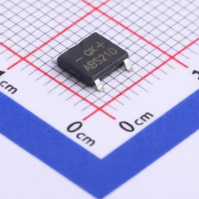 China Molded plastic surface mount bridge rectifier GOODWORK ABS210 ideal for general purpose rectification for sale