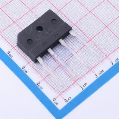 China Single phase bridge rectifier GOODWORK KBJ410 designed for low forward voltage and power supply performance for sale