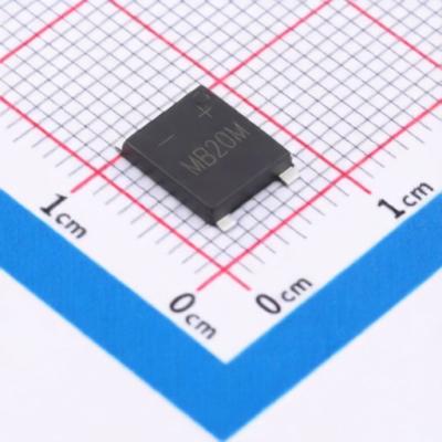 China bridge rectifier GOODWORK MSB20M with solderable terminals and glass passivated chip junction design for sale
