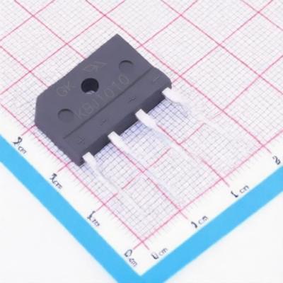 China Bridge rectifier GOODWORK KBJ1010 single phase 10 amp with low leakage current and flexible mounting for sale