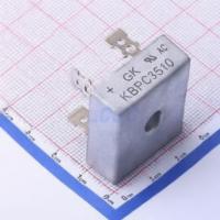 China Single phase bridge rectifier GOODWORK KBPC3510 with 35 amp current capacity and max forward voltage drop 1.2 volts for sale
