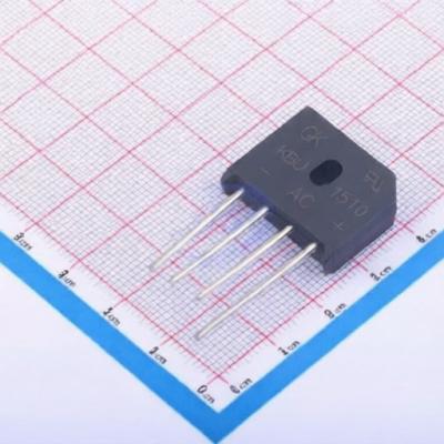 China Low forward voltage single phase bridge rectifier GOODWORK KBU1510 for printed circuit board mounting for sale