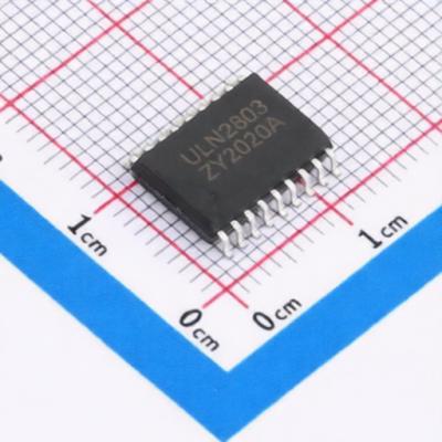 China High current eight channel Darlington array GR ULN2803 designed for relay motor and LED display driver circuits for sale