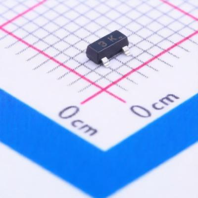 China PNP Bipolar Transistor for Switching and AF Amplifier Guangdong Hottech BC858B Surface Mount SOT23 Device for sale