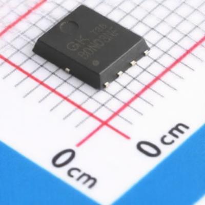 China Durable trench MOSFET GOODWORK 80N03NF with low gate charge and excellent electrical characteristics for sale