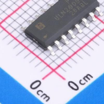 China HANSCHIP semiconductor ULN2003CDRG Darlington array with open collector outputs and resistors for sale