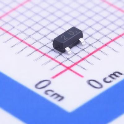 China PNP Bipolar Transistor Guangdong Hottech MMBTA92 with Molded Plastic Case and High Thermal Resistance for sale