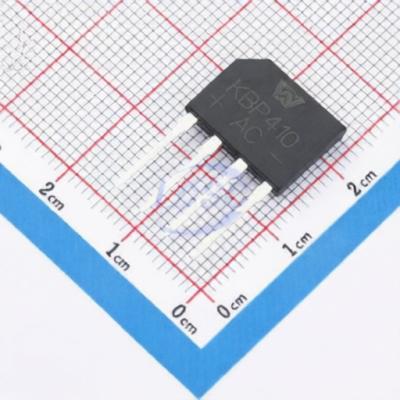 China Single Bridge Rectifiers Featuring HANGYU MICROELECTRONICS KBP410 With Molded Plastic Body and UL 94V 0 Certification for sale