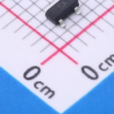 China Power MOSFET gate driver and switching device Guangdong Hottech BSS123 N channel MOSFET in SOT 23 package for sale