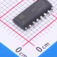 China Open collector transistor array HANSCHIP semiconductor MC1413DRG suitable for relay and lamp drivers for sale