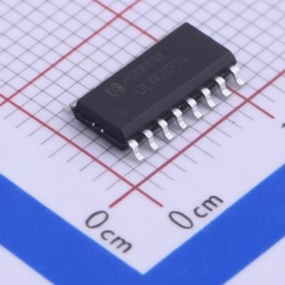China SOP 16 package HGSEMI ULN2004M TR Darlington array compatible with 6 to 15 volt CMOS and PMOS logic for sale