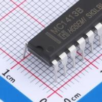 China High voltage Darlington array IC HGSEMI MC1413BN with seven silicon NPN pairs and common emitter configuration for sale