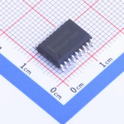 China HGSEMI ULN2803ADMTR Darlington array IC featuring eight NPN pairs for multi load driving applications for sale