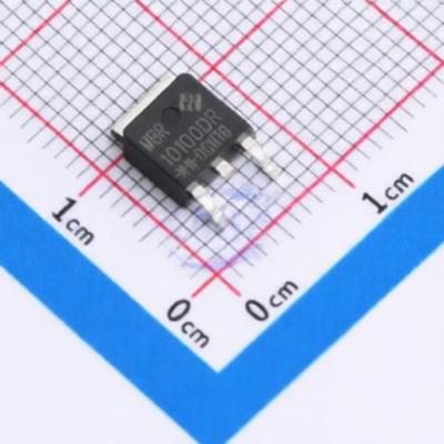 China Common cathode dual Schottky rectifier HUAKE MBR10100DR with low forward voltage and surge capability for sale