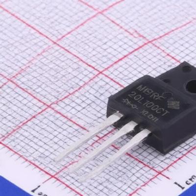 China High Frequency Switching Dual Schottky Rectifier HUAKE MBRF20L100CT with Loss and High Surge Current for sale