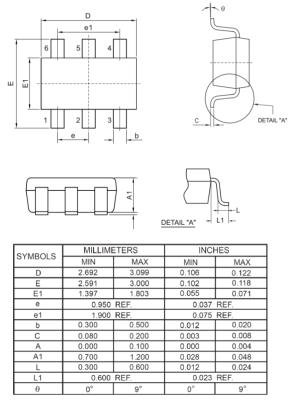 China High cell density trench P channel MOSFET HUASHUO HSW6113 featuring low gate charge and performance for power stages for sale