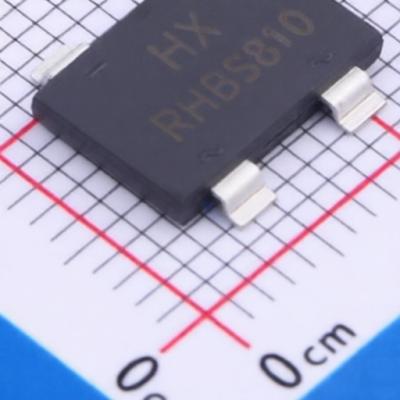 China Glass Passivated Single Phase Bridge Rectifier Huixin RHBS810 8 Amp Fast Recovery Surface Mount for sale