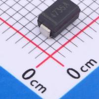 China Voltage Regulation Device Huixin 1SMA4736A 1 Watt Surface Mount Zener Diode with Molded Plastic Body for sale