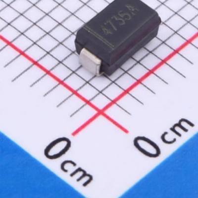 China Voltage Regulation Device Huixin 1SMA4736A 1 Watt Surface Mount Zener Diode with Molded Plastic Body for sale