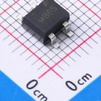China Glass passivated bridge rectifier Huixin MB6S with 1 ampere forward current and low reverse leakage for sale