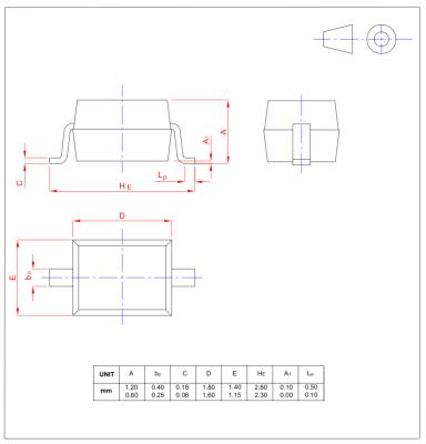 China Surface Mount Silicon Planar Zener Diode Huixin MM3Z15 Series for Voltage Regulation Applications for sale