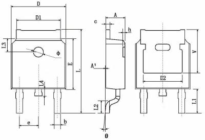 China Glass passivated triacs HXY MOSFET BTB08-800 for motor control and industrial lighting applications for sale