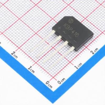 China glass passivated bridge rectifier Jingdao Microelectronics KBP410 with molded plastic and UL 94V 0 rating for sale