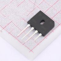 China glass passivated bridge rectifier Jingdao Microelectronics GBU806-G with molded plastic construction for sale