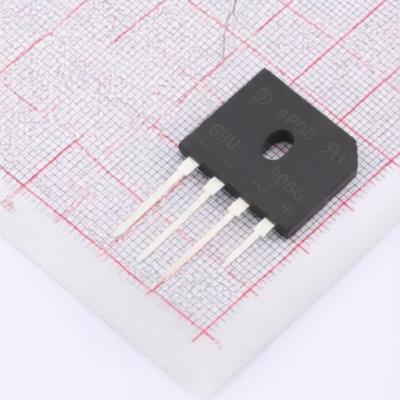 China glass passivated bridge rectifier Jingdao Microelectronics GBU806-G with molded plastic construction for sale