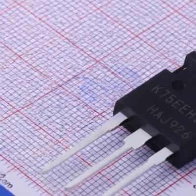 China Durable Infineon IKW75N65EH5 IGBT module with 650 volt rating and 75 amp collector current capability for sale