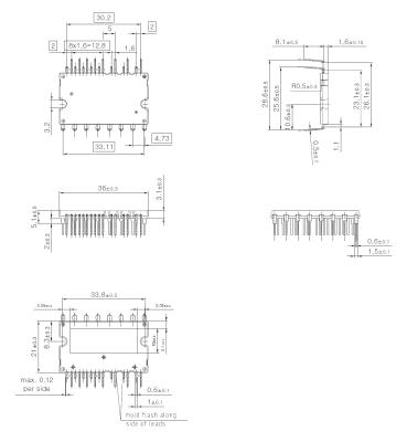 China Compact Infineon IM535U6DXKMA1 module designed for enhanced thermal conduction and electrical isolation for sale