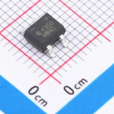 China 0.8 Amp Bridge Rectifier Surface Mount Glass Passivated Chip Jingdao Microelectronics MB6S Model for sale