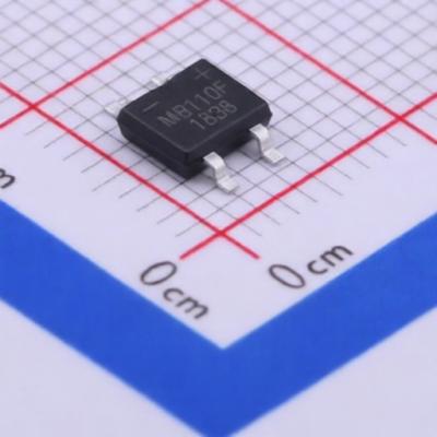 China High surge current surface mount Schottky bridge rectifiers with Jingdao Microelectronics MB110F design for sale