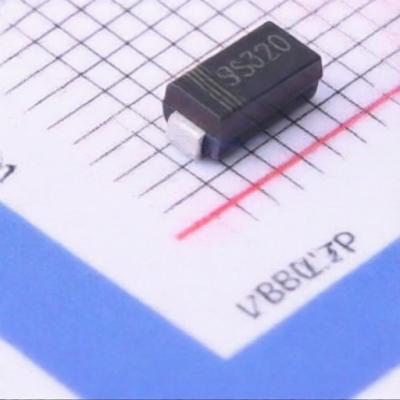 China Schottky Rectifier Diode JSCJ SS320 200V 3A Surge Current Plastic Encapsulated Diode for Power Supply for sale