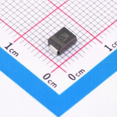 China General purpose rectifier diode JSCJ S3M series plastic encapsulated with color band cathode marking for sale