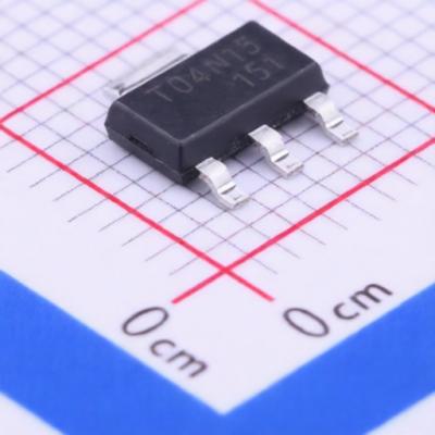China N Channel Power MOSFET JSCJ CJT04N15 with Trench Technology and Plastic Encapsulated SOT 223 Package for sale